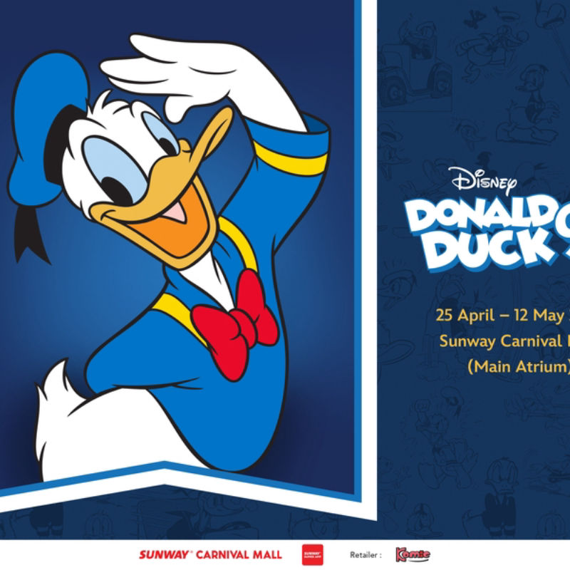 Donald Duck 90 Interactive Activities @ Sunway Carnival Mall