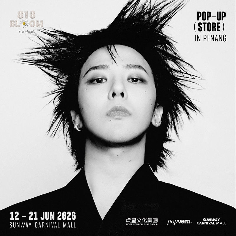 818 Bloom Pop Up Store by G-Dragon @ Sunway Carnival Mall