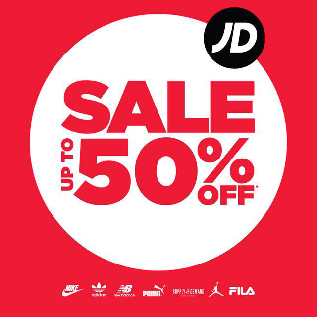 Up to 50% discount on selected items! by JD Sports, King of Trainers ...
