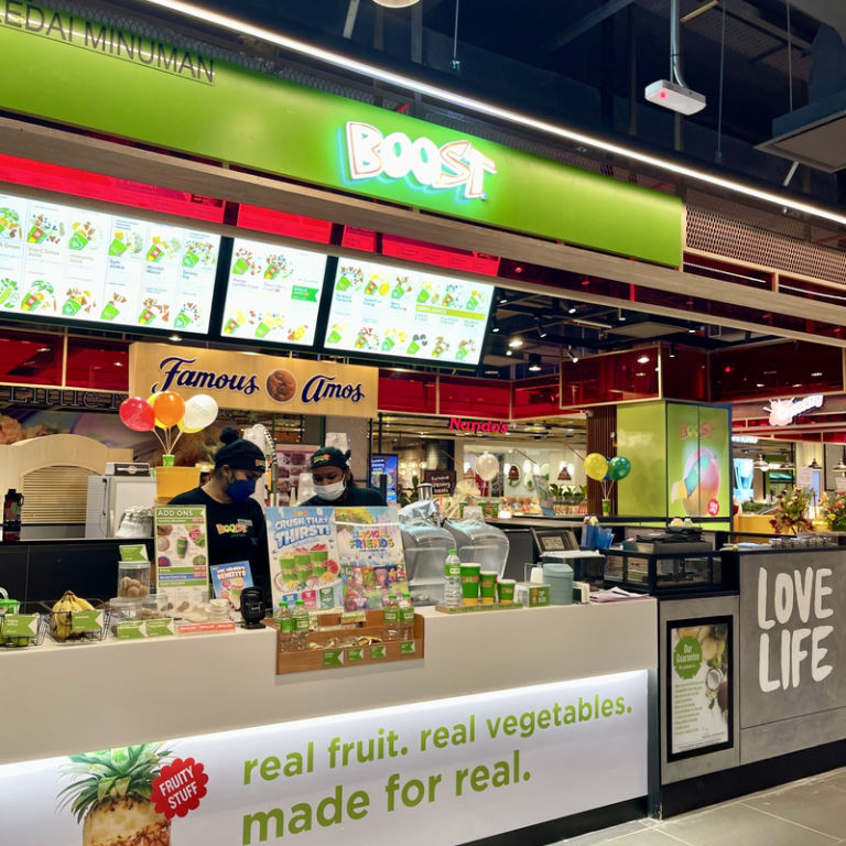 Boost Juice Bars @ Sunway Carnival Mall