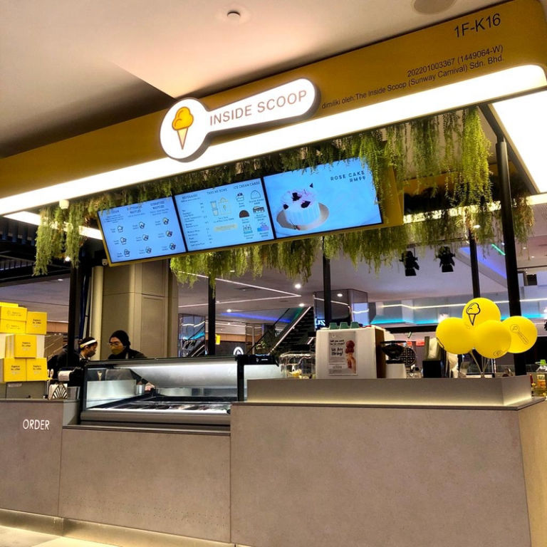 Inside Scoop @ Sunway Carnival Mall
